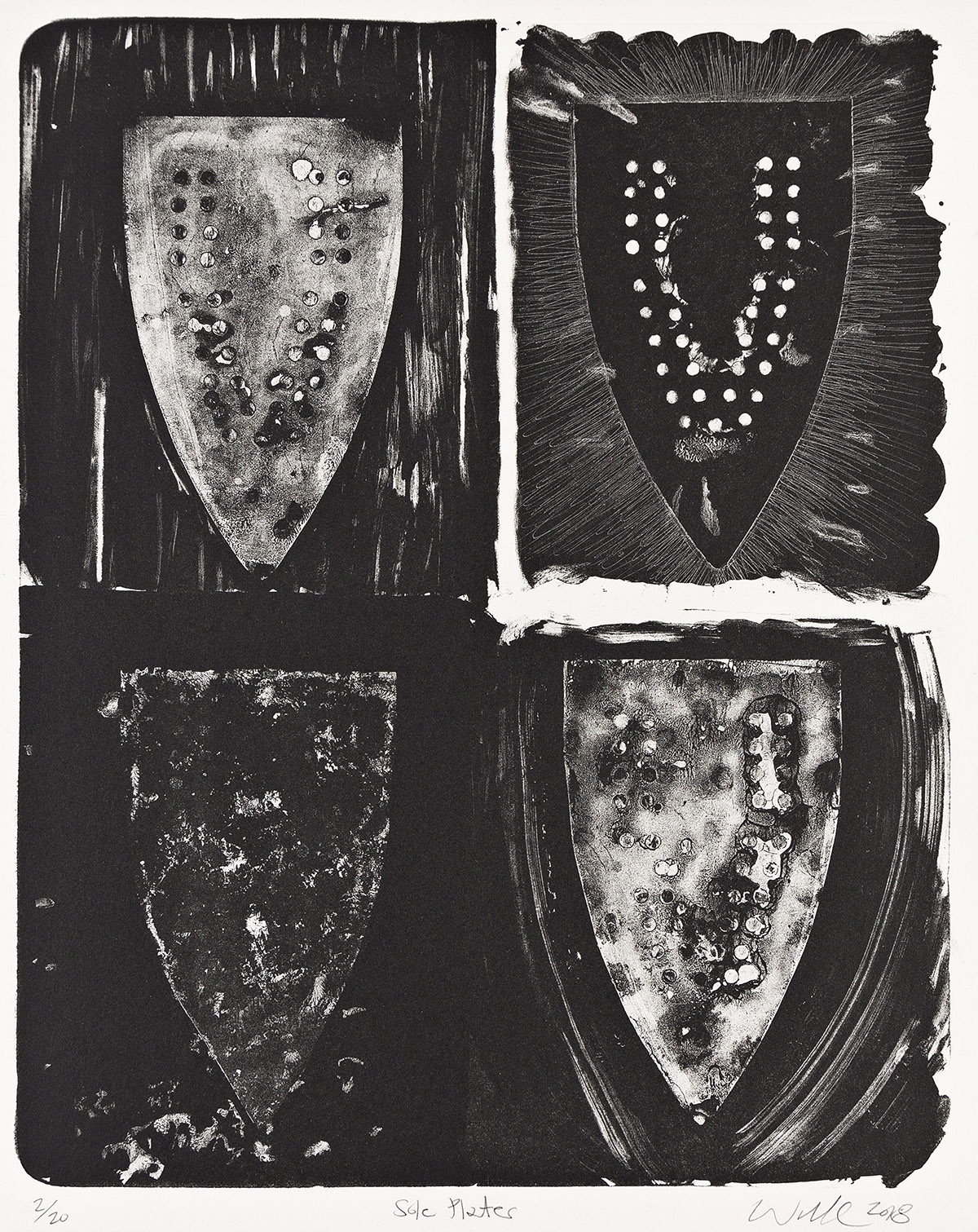 Willie Cole | Sole Plates (2018) | MutualArt