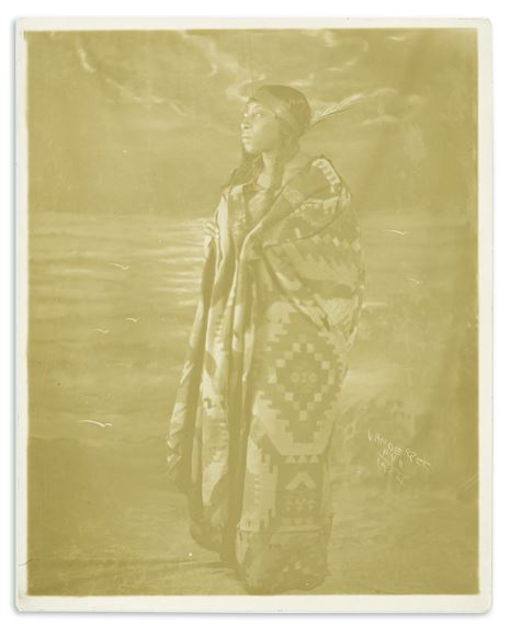 James van der Zee | Untitled (Woman in Native American Dress) (1924 ...