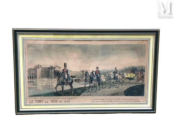 Albert Feuillastre | “Le Fort de Ham en 1840” | MutualArt