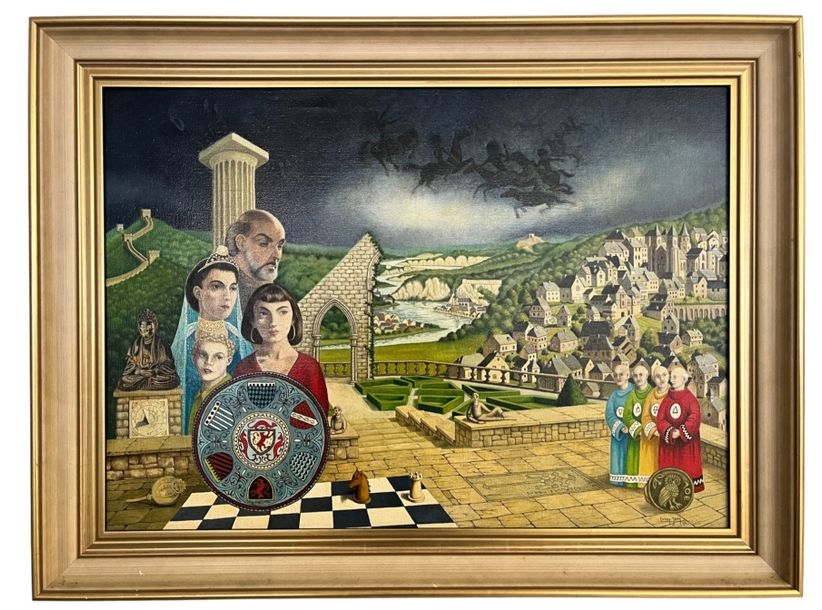 Jean LEROY | Surrealist and apocalyptic vision around the city of Thy ...