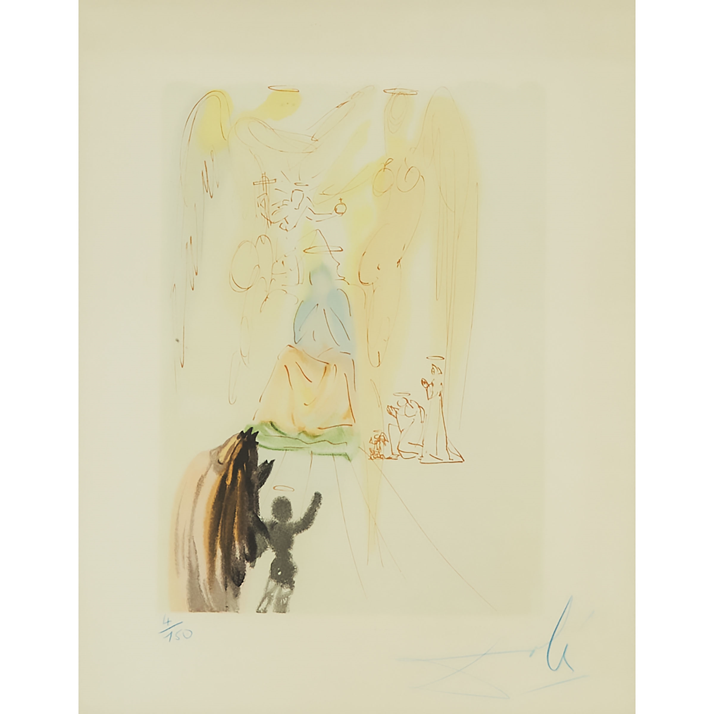 Salvador Dalí | LA DIVINE COMEDIE, FROM DANTE ALIGHIERI, L'ENFER, LE ...