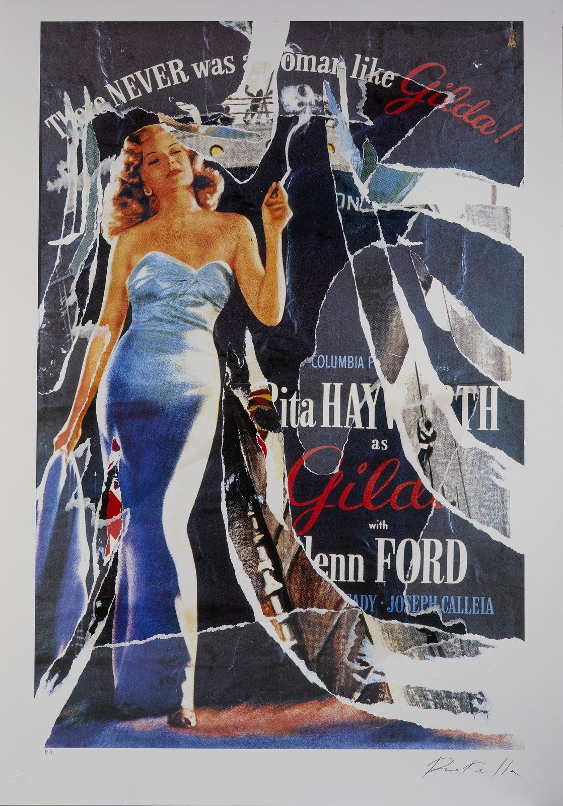 Mimmo Rotella | Gilda. | MutualArt