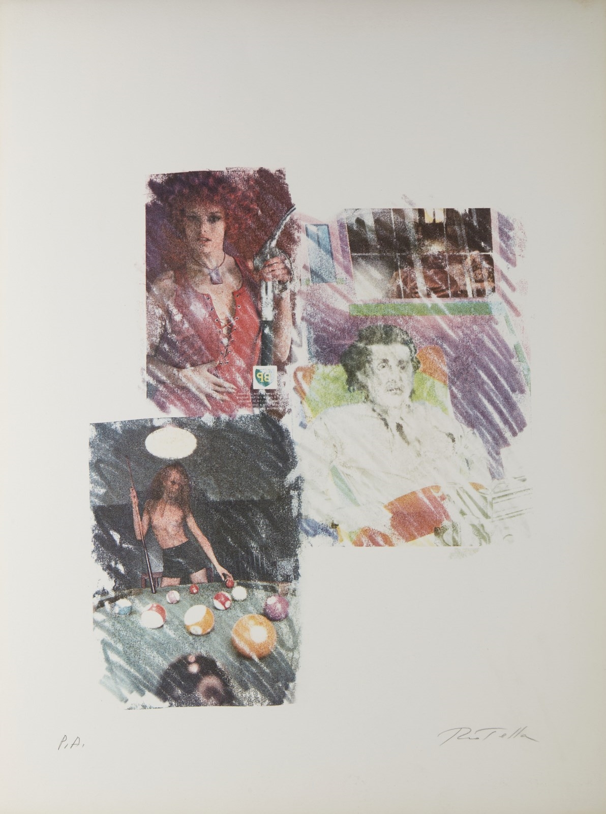 Mimmo Rotella | Untitled. | MutualArt