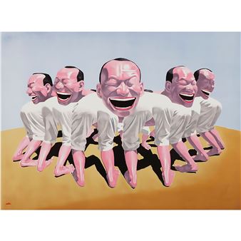 Yue Minjun | Untitled (2001) | MutualArt