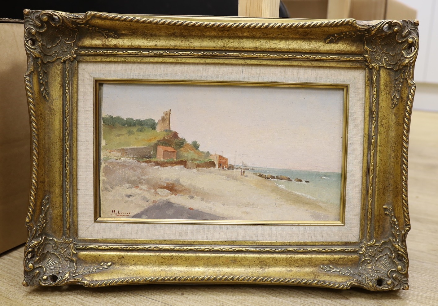 Maurice Lewis | Coastal scene | MutualArt