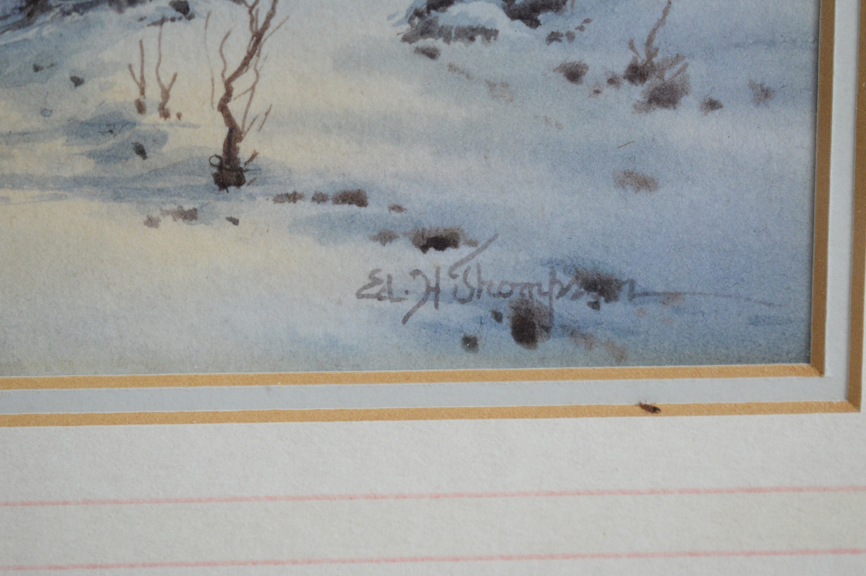 Edward Horace Thompson | Snow Crowned Skiddaw Greets the Morning Sun ...