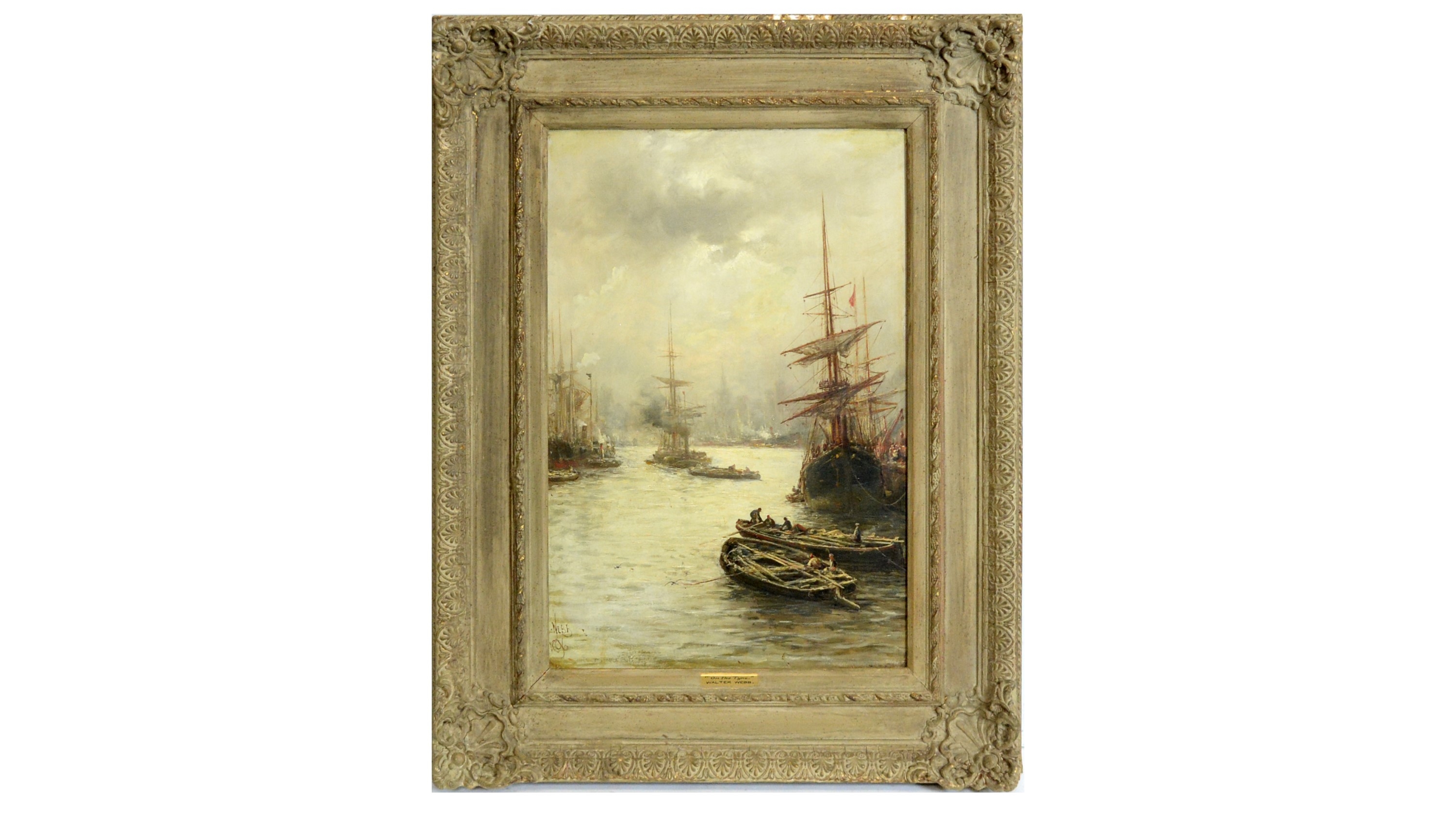 William Edward Webb | On the Tyne (1896) | MutualArt