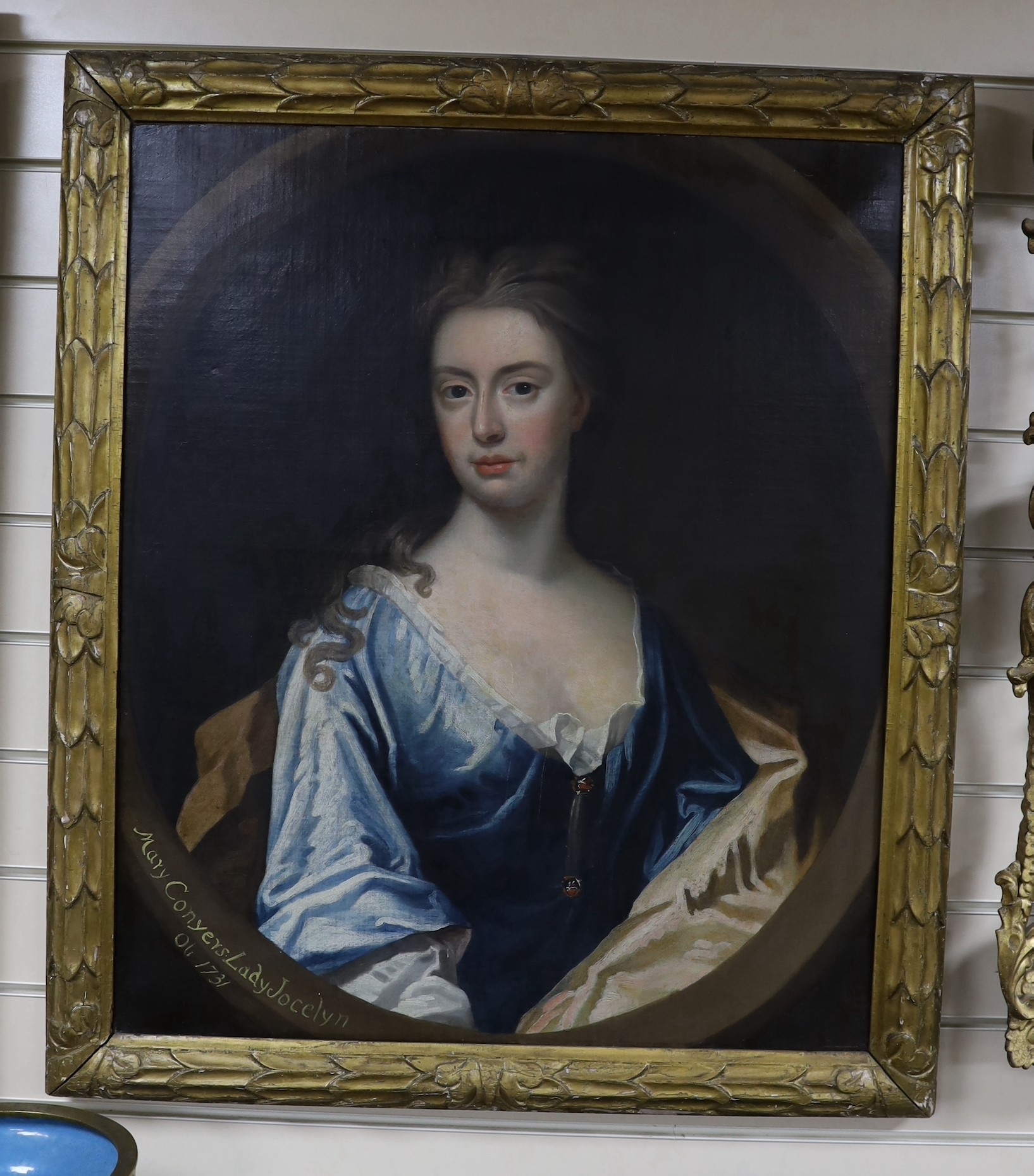 British School, 18th Century | Portrait of Mary Conyers Lady Jocelyn OB 1731' (1731) | MutualArt