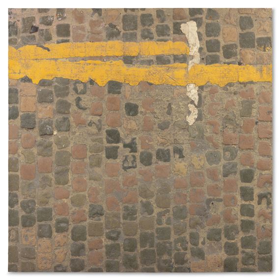 Boyle Family | Cobbles Study with Yellow and White Parking Lines (1983 ...