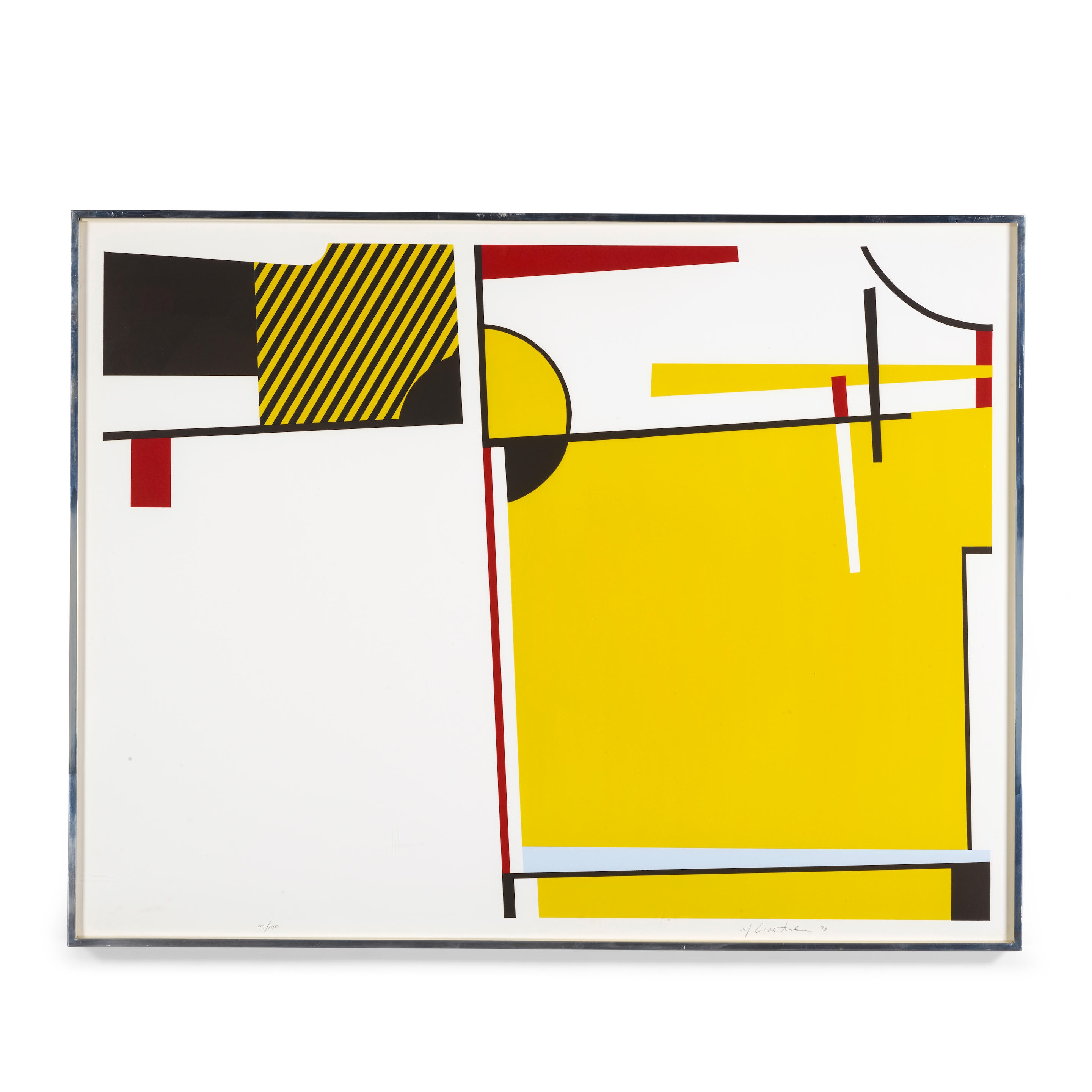 Roy Lichtenstein | Bull Profile Series 6 (1973) | MutualArt