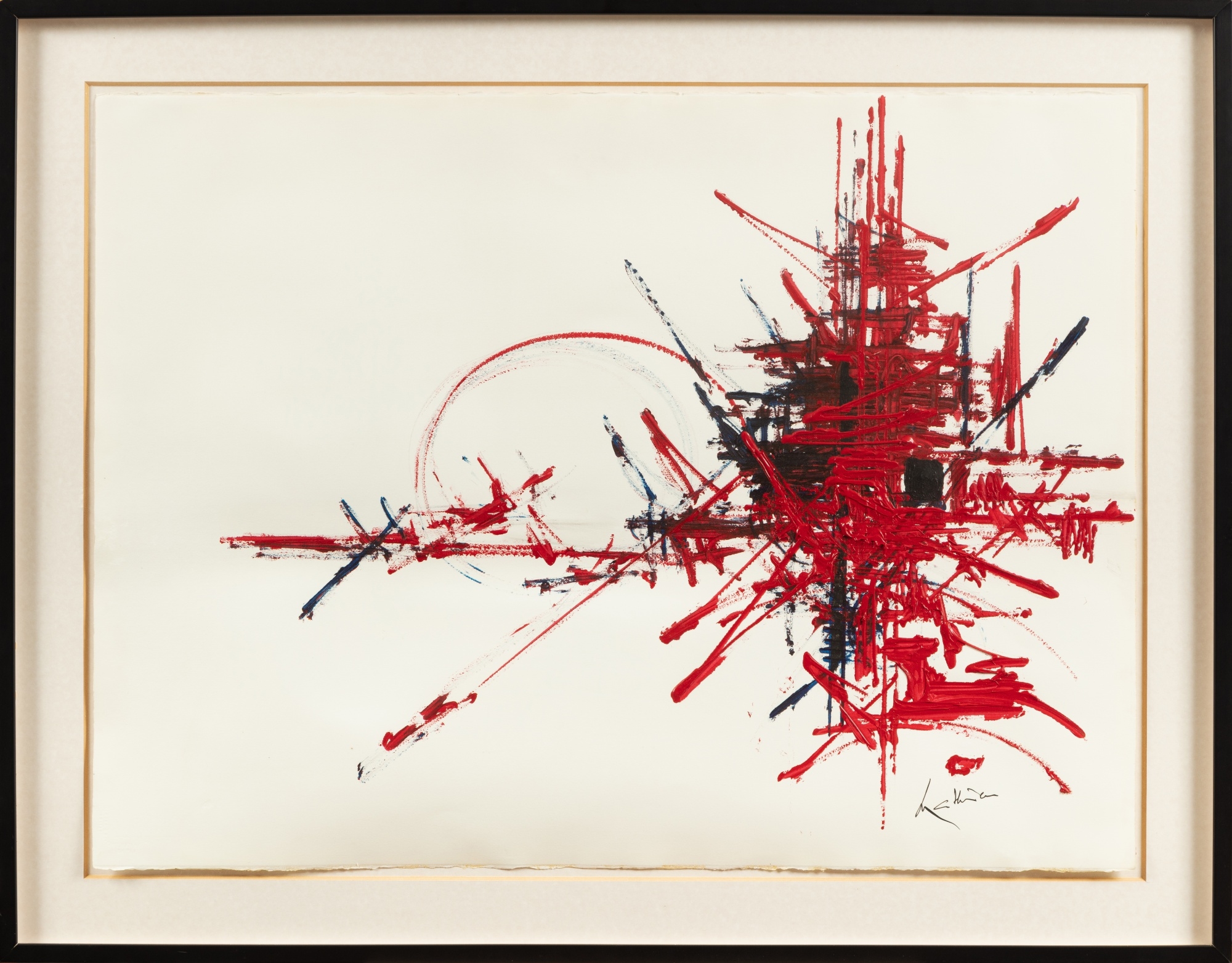 Georges Mathieu | Georges Mathieu (1982) | MutualArt