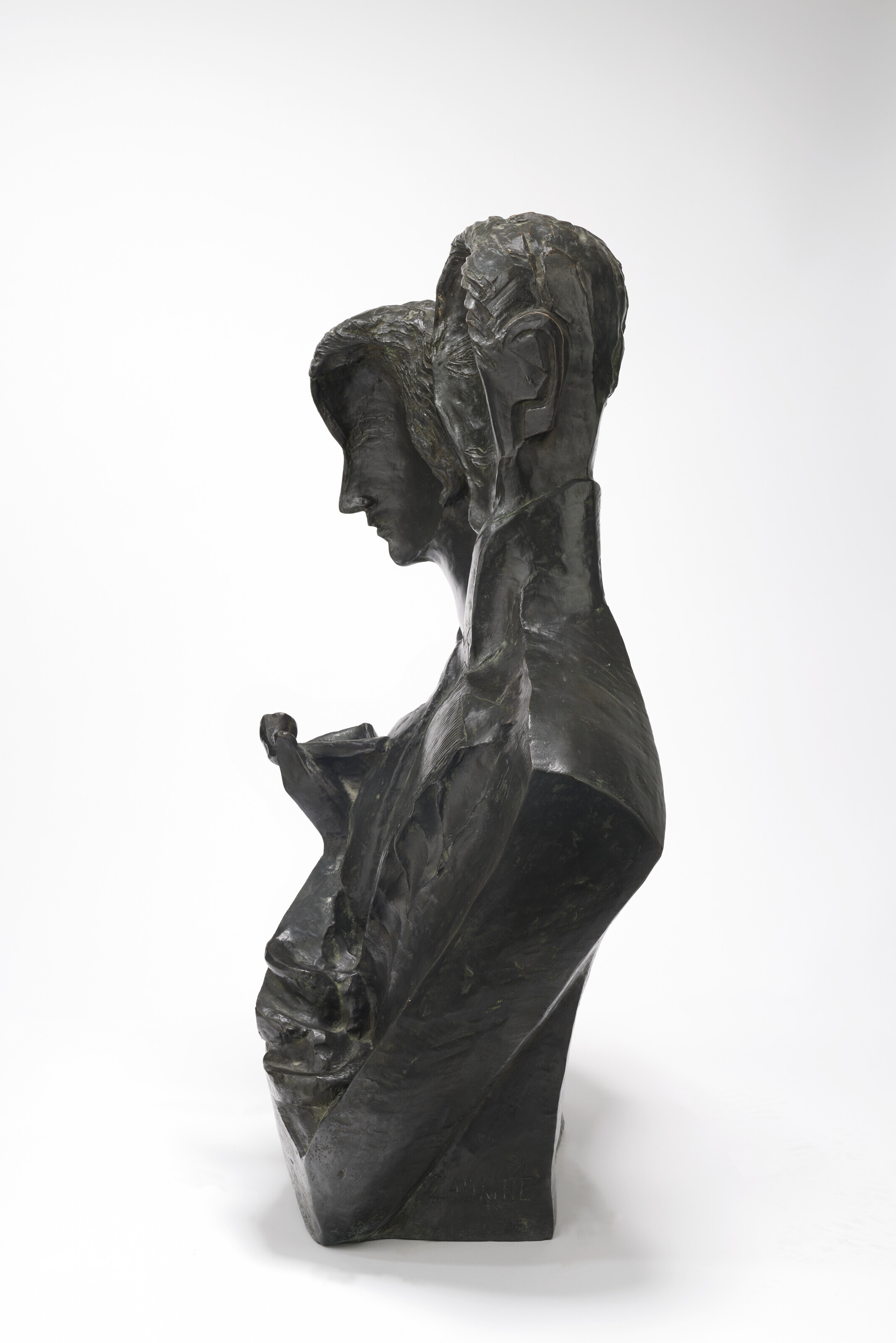 Ossip Zadkine | Double portrait de Henk et Nel Wiegersma | MutualArt