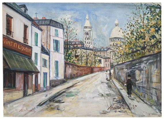 Maurice Utrillo | Montmartre | MutualArt