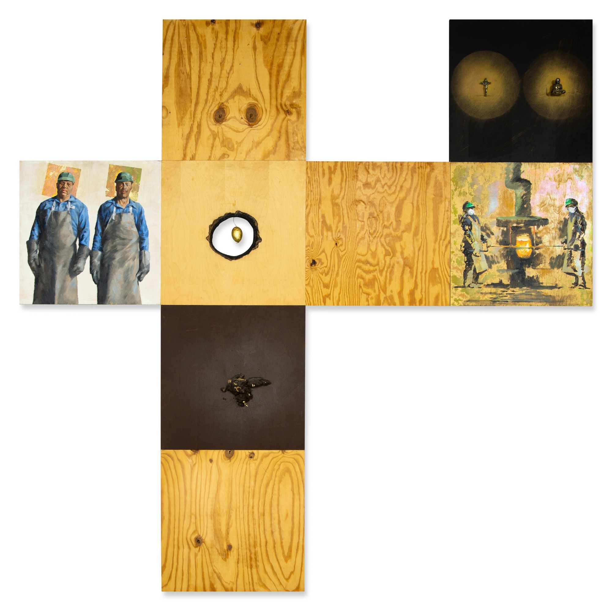 Vitaly Komar & Alexander Melamid | Labor (from Bergen Point Brass ...