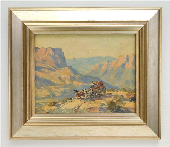 Marjorie Jane Reed | The Butterfield & Butterfield Stagecoach | MutualArt