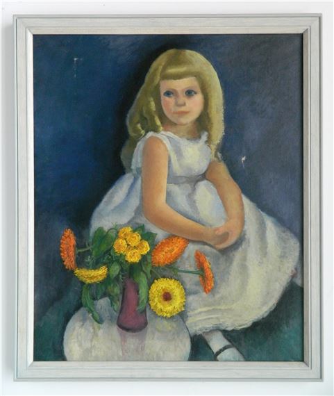 William C. Grauer | Portrait of Gretchen (Circa 1936) | MutualArt