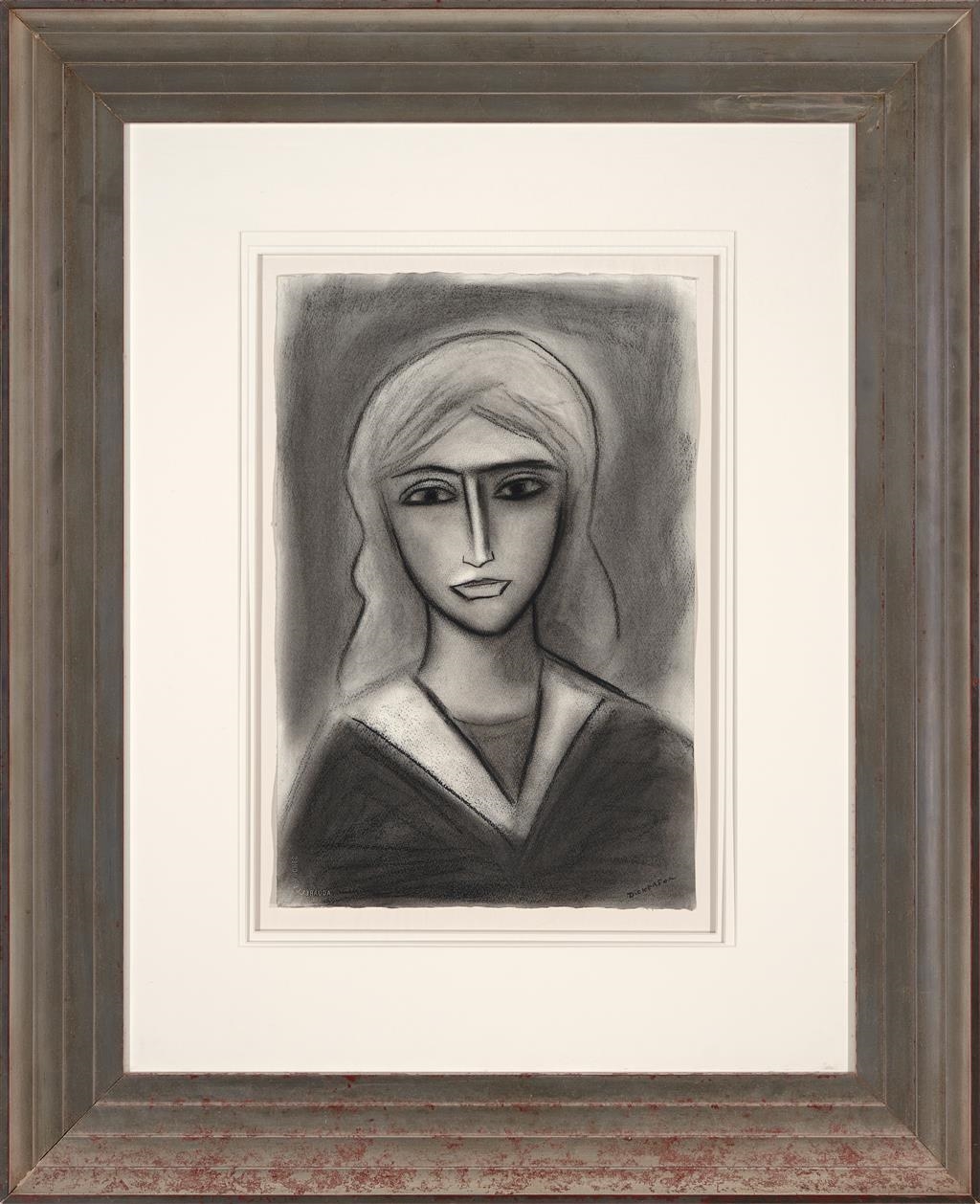 Robert Dickerson | Untitled (Portrait of a Young Woman) | MutualArt
