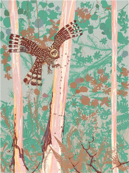 Clifton Pugh | Morning Flight of the Owl | MutualArt