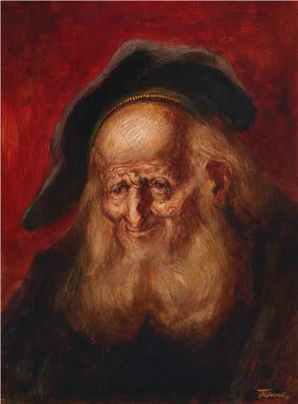 Zoltan Fenyes | The Old Painter | MutualArt