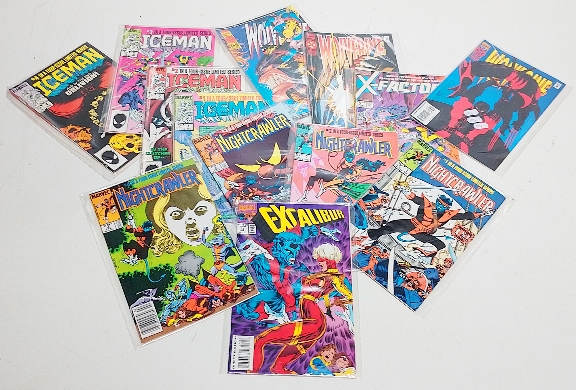 Marvel Comics | Night Crawler and Ice Man limited series Marvel comics ...