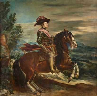 Diego Velázquez | Portrait of Philip IV on horseback (1635) | MutualArt