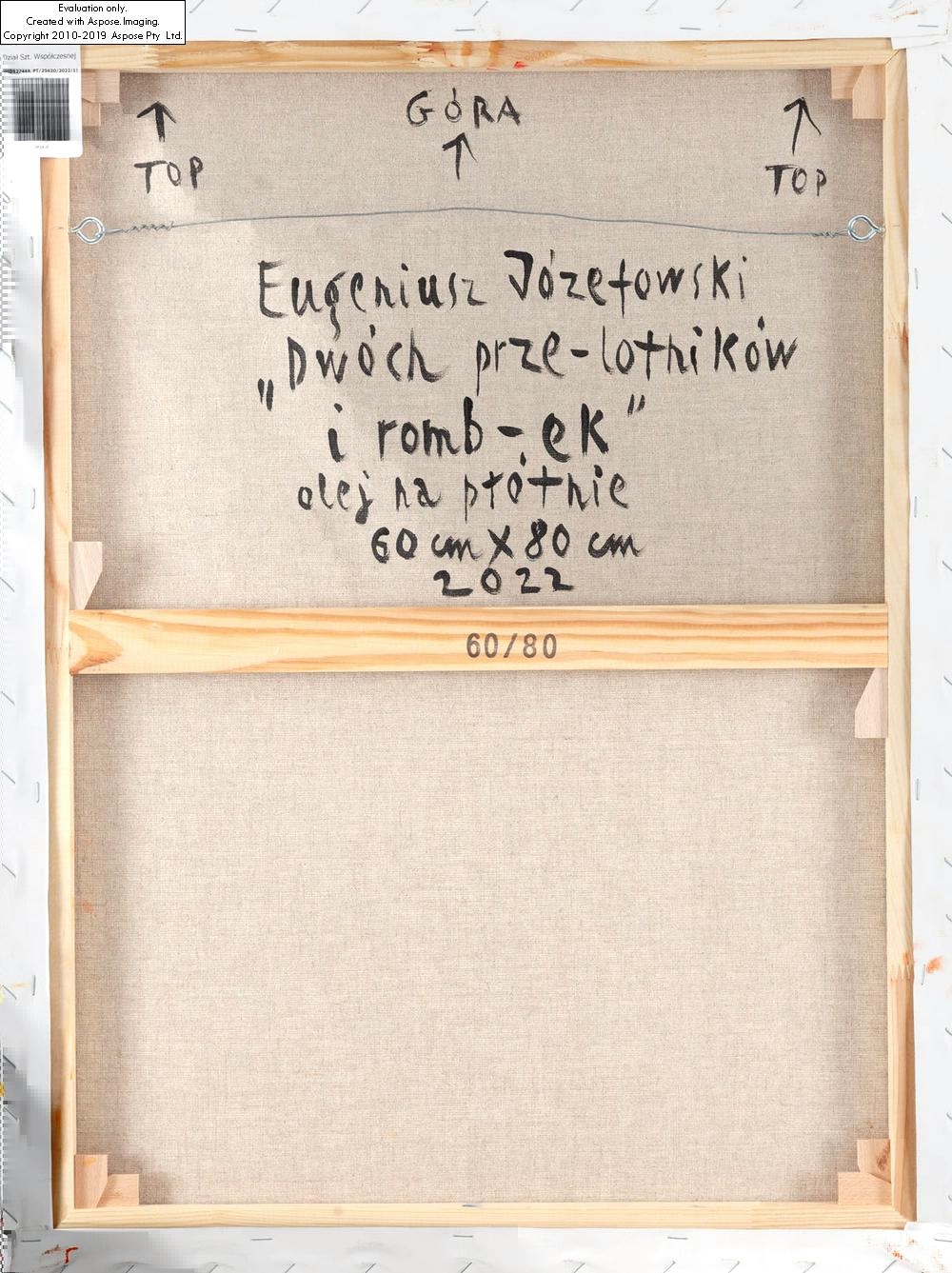 Eugeniusz Józefowski | Two flyers and a diamond (2022) | MutualArt