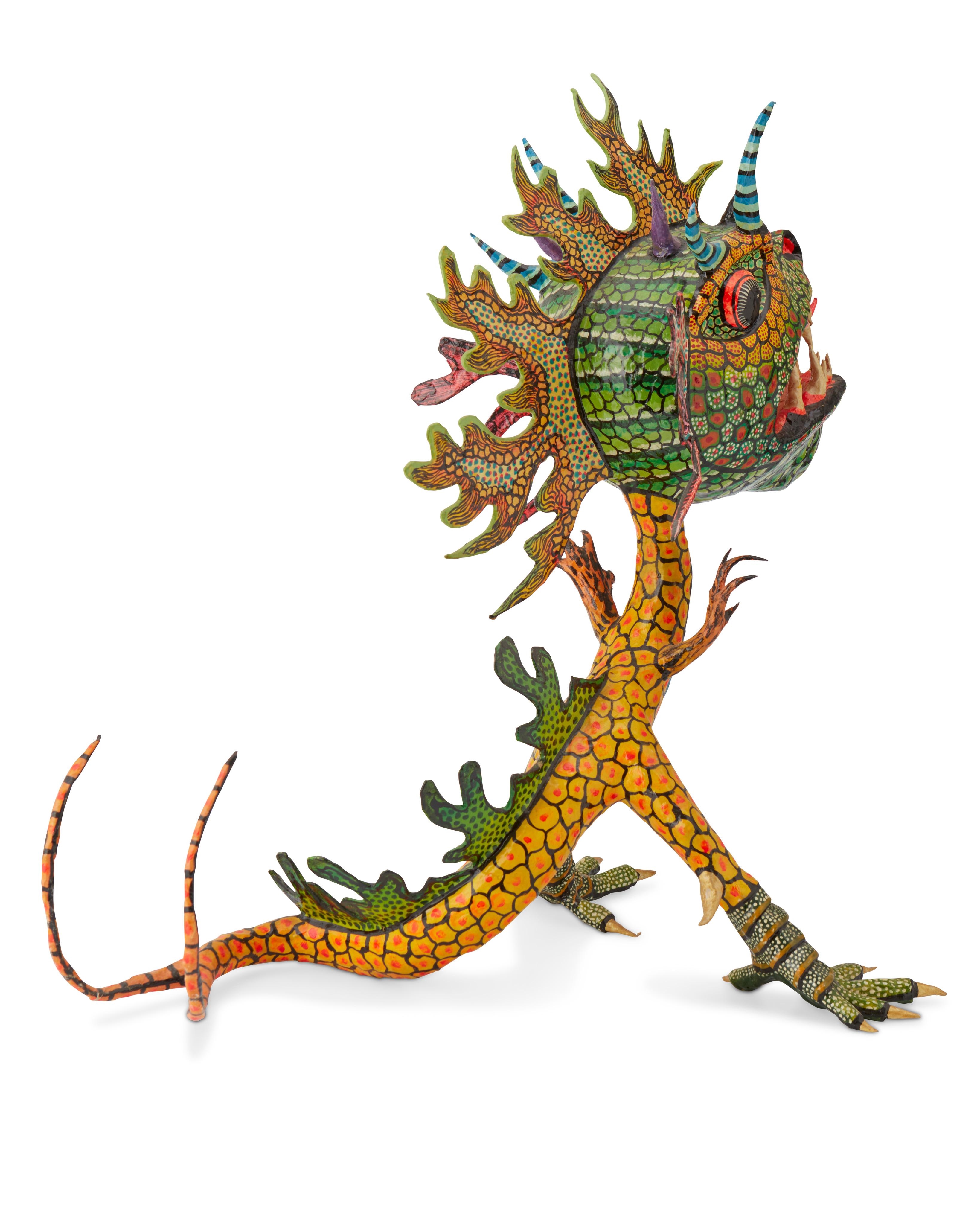 Mexican Folk Art 20th Century | A Oaxacan alebrije dragon figure ...