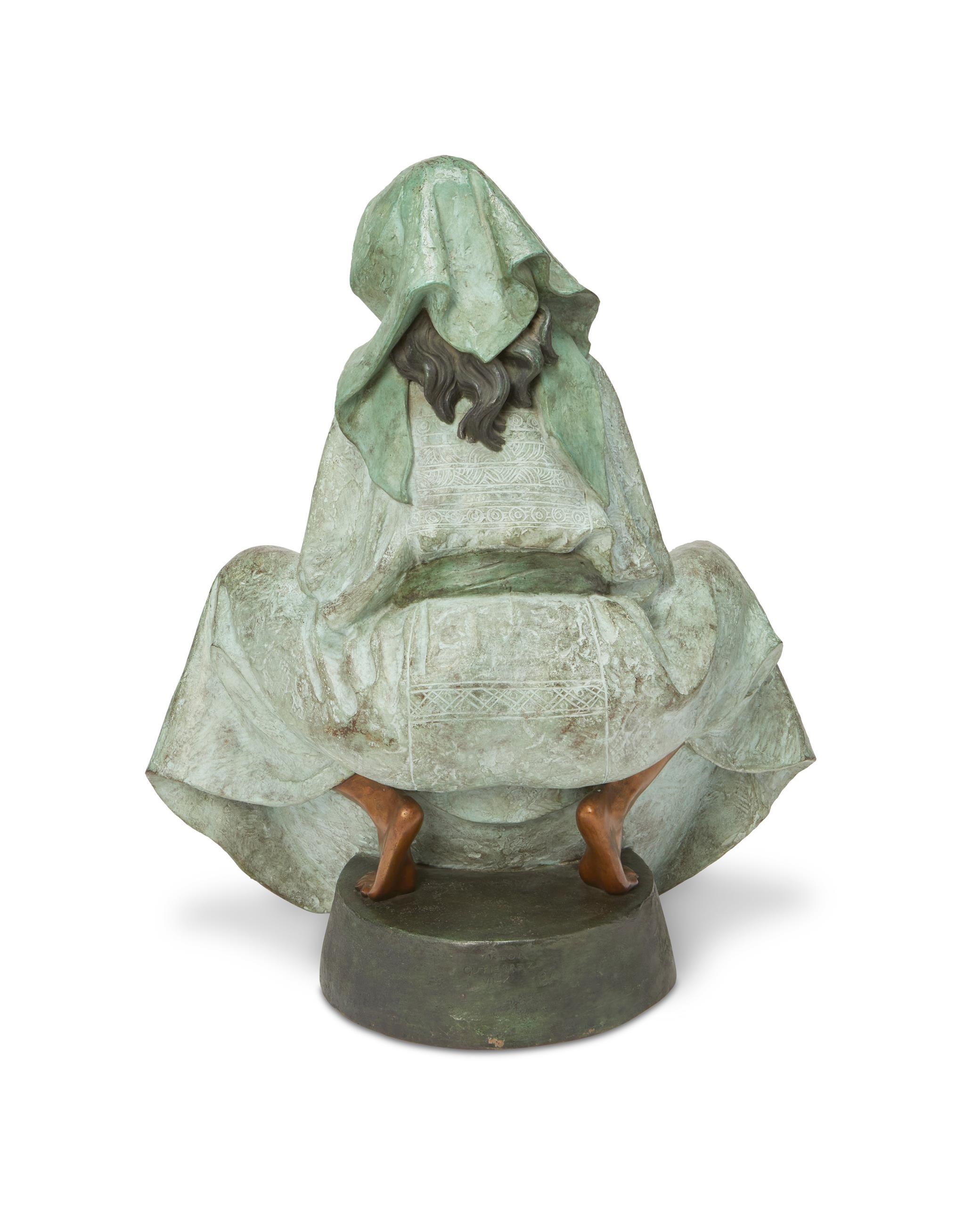 Victor Gutierrez | Seated woman (1987) | MutualArt