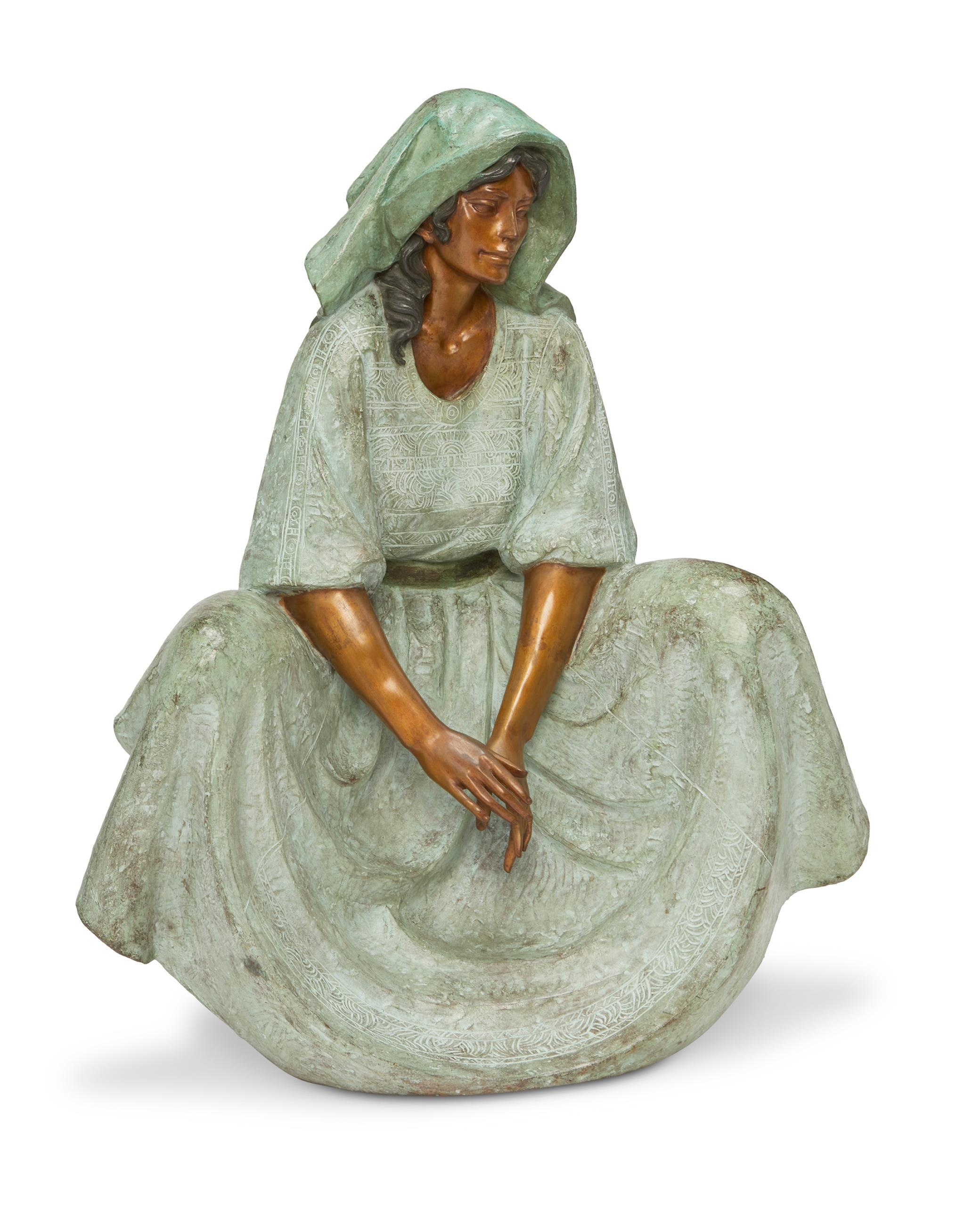 Victor Gutierrez | Seated woman (1987) | MutualArt