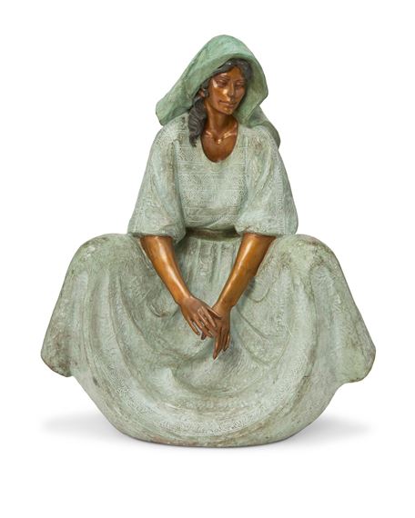 Victor Gutierrez | Seated woman (1987) | MutualArt