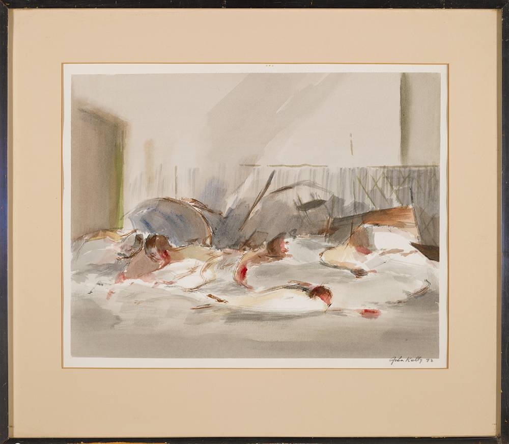John Kelly | FIGURES IN INTERIOR (1972) | MutualArt