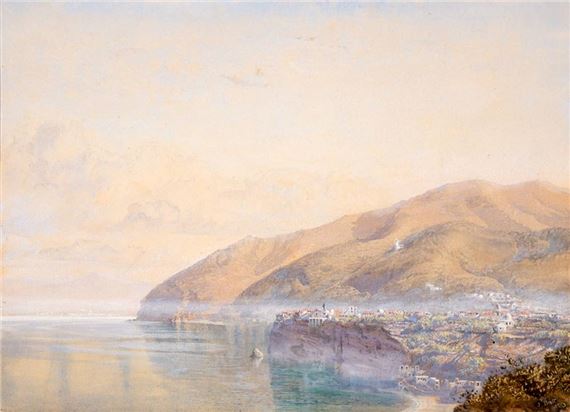 John Brett | VICO BAY OF NAPLES (1863) | MutualArt
