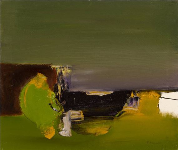 Noel Sheridan | GREEN SHAPE IN LANDSCAPE | MutualArt