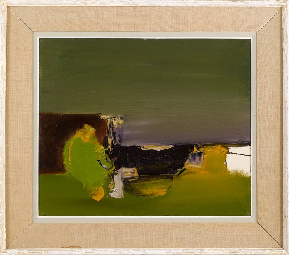 Noel Sheridan | GREEN SHAPE IN LANDSCAPE | MutualArt
