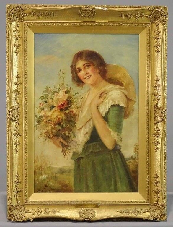 William Joseph Carroll | Portrait of a woman | MutualArt