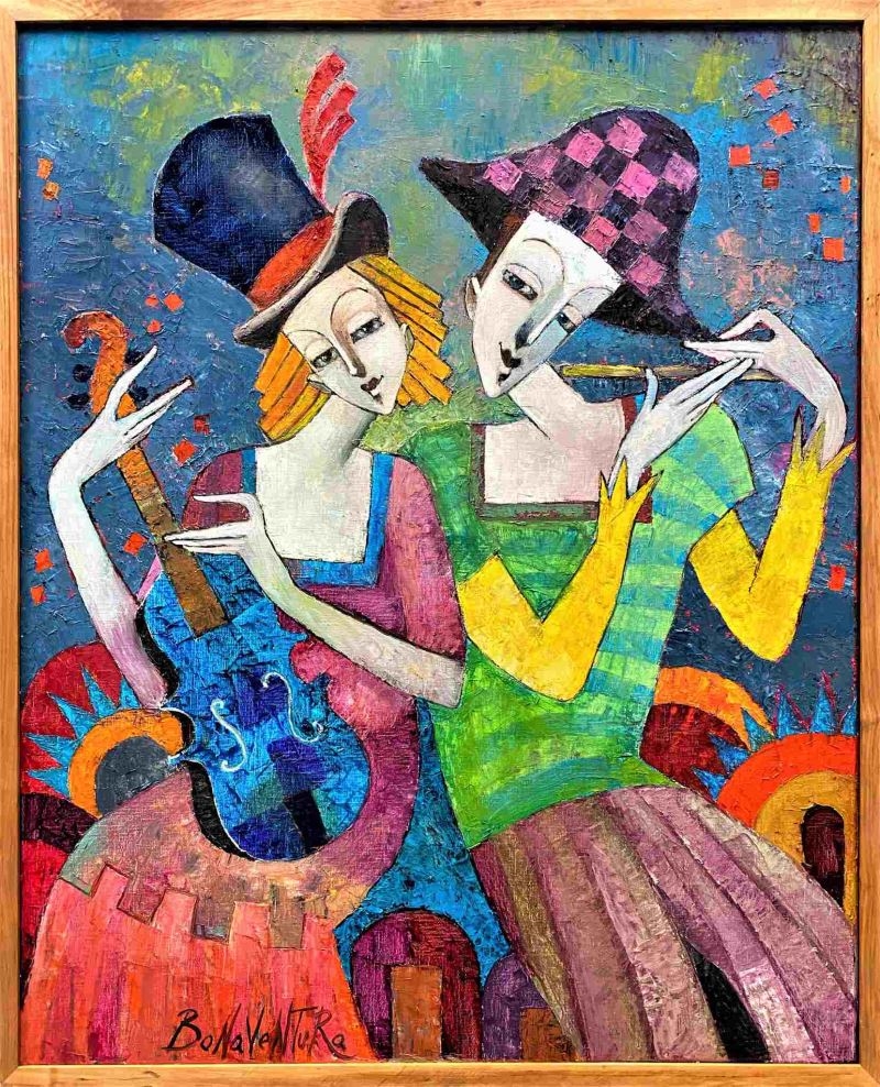 Jan Bonawentura Ostrowski | Musicians (2023) | MutualArt