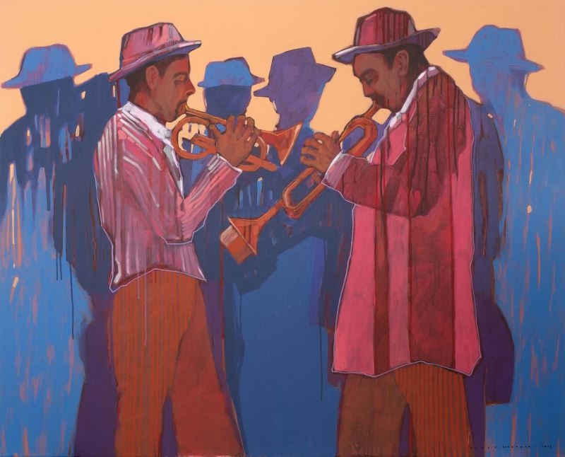 Pawel Grabowski | Jazz Club (2023) | MutualArt