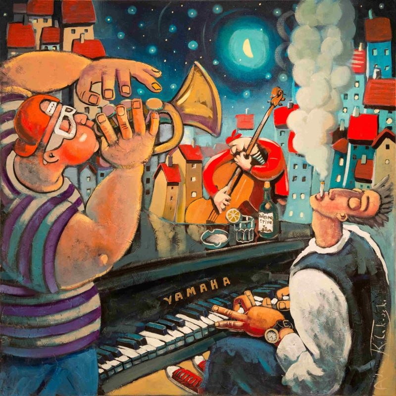 Adam Kolakowski | Sous les toits de Paris (2023) | MutualArt