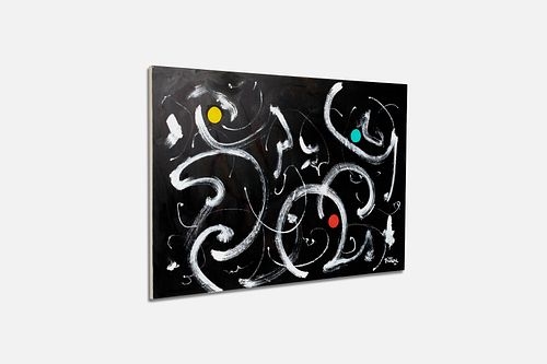 Stan Bitters | Large untitled abstract painting (2022) | MutualArt