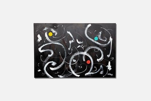 Stan Bitters | Large untitled abstract painting (2022) | MutualArt