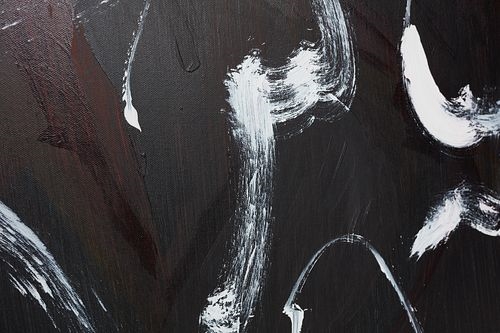 Stan Bitters | Large untitled abstract painting (2022) | MutualArt
