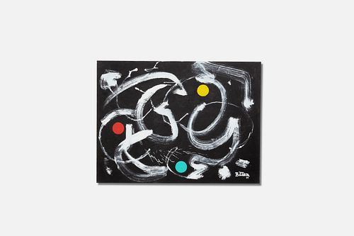 Stan Bitters | Untitled abstract painting (2022) | MutualArt