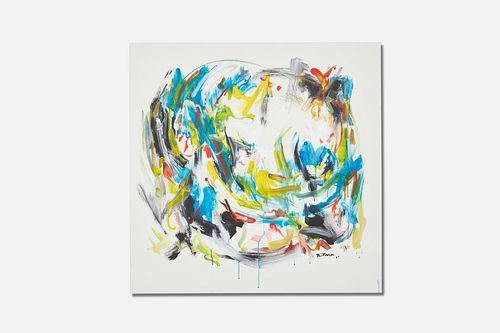 Stan Bitters | Untitled abstract painting (2017) | MutualArt