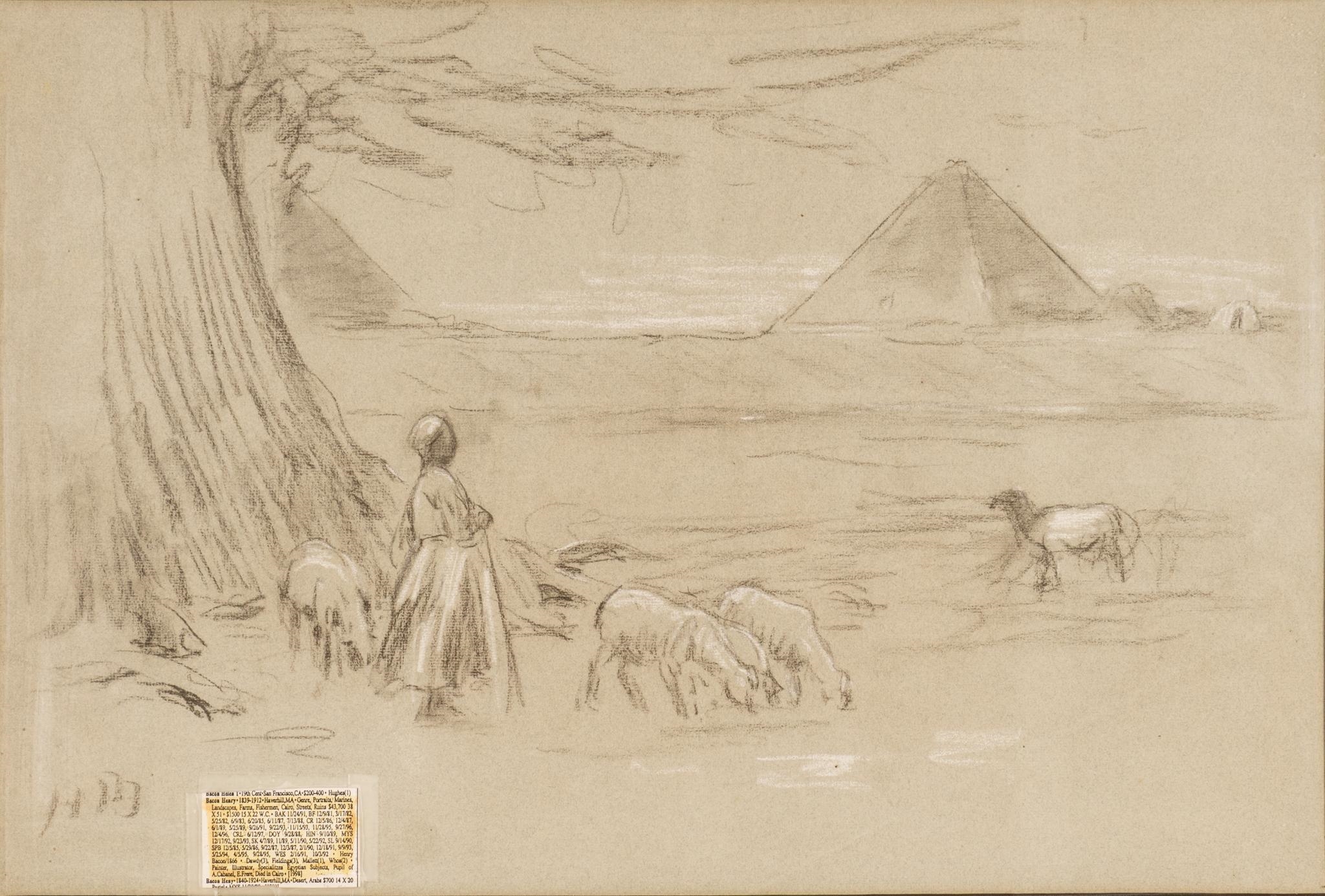 Henry Bacon | Egyptian Shepherd | MutualArt