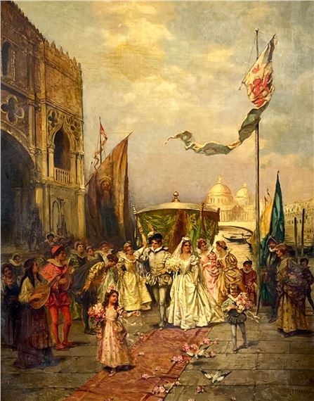 Edward Percy Moran | The Wedding | MutualArt