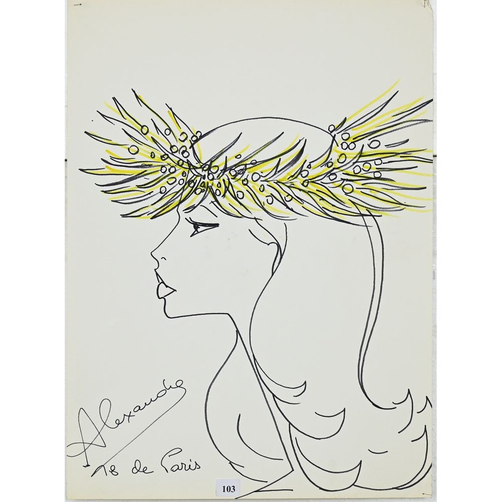 Louis Alexandre Raimon | Etude de coiffure | MutualArt