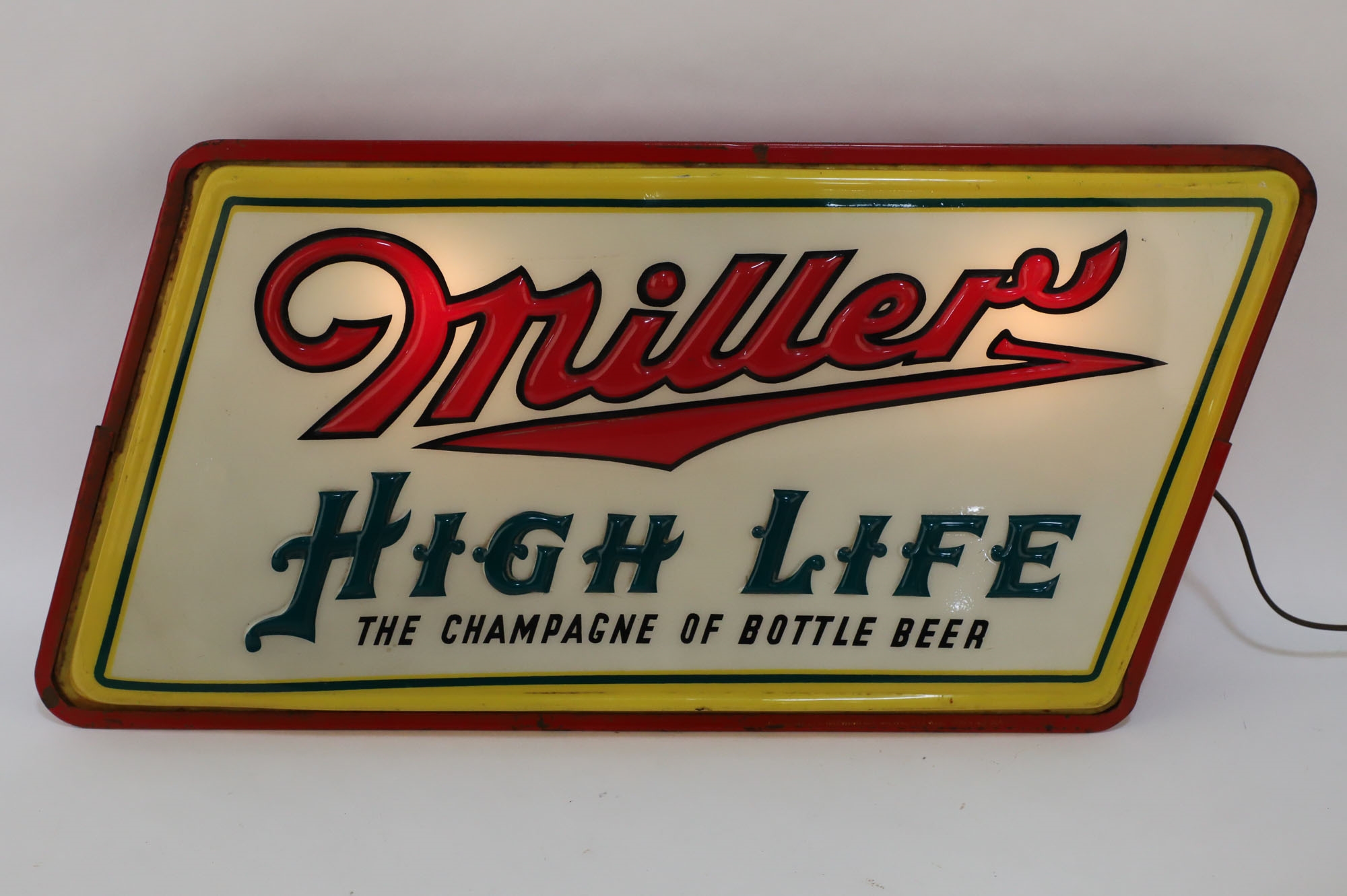 Copyright | Miller High Life Beer Lighted Sign (1950) | MutualArt