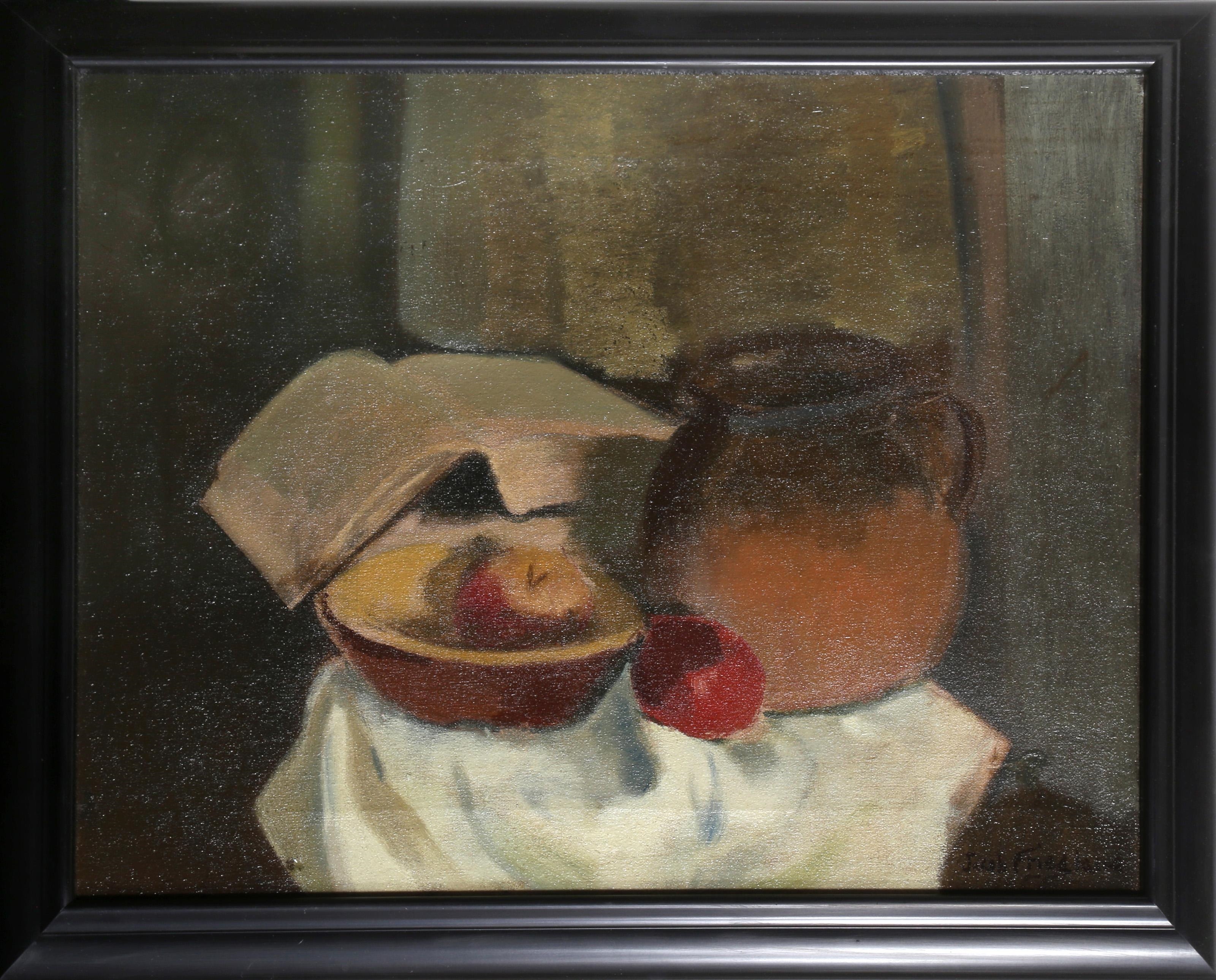 Jacob Friedland | Still Life With Book (1955) | MutualArt