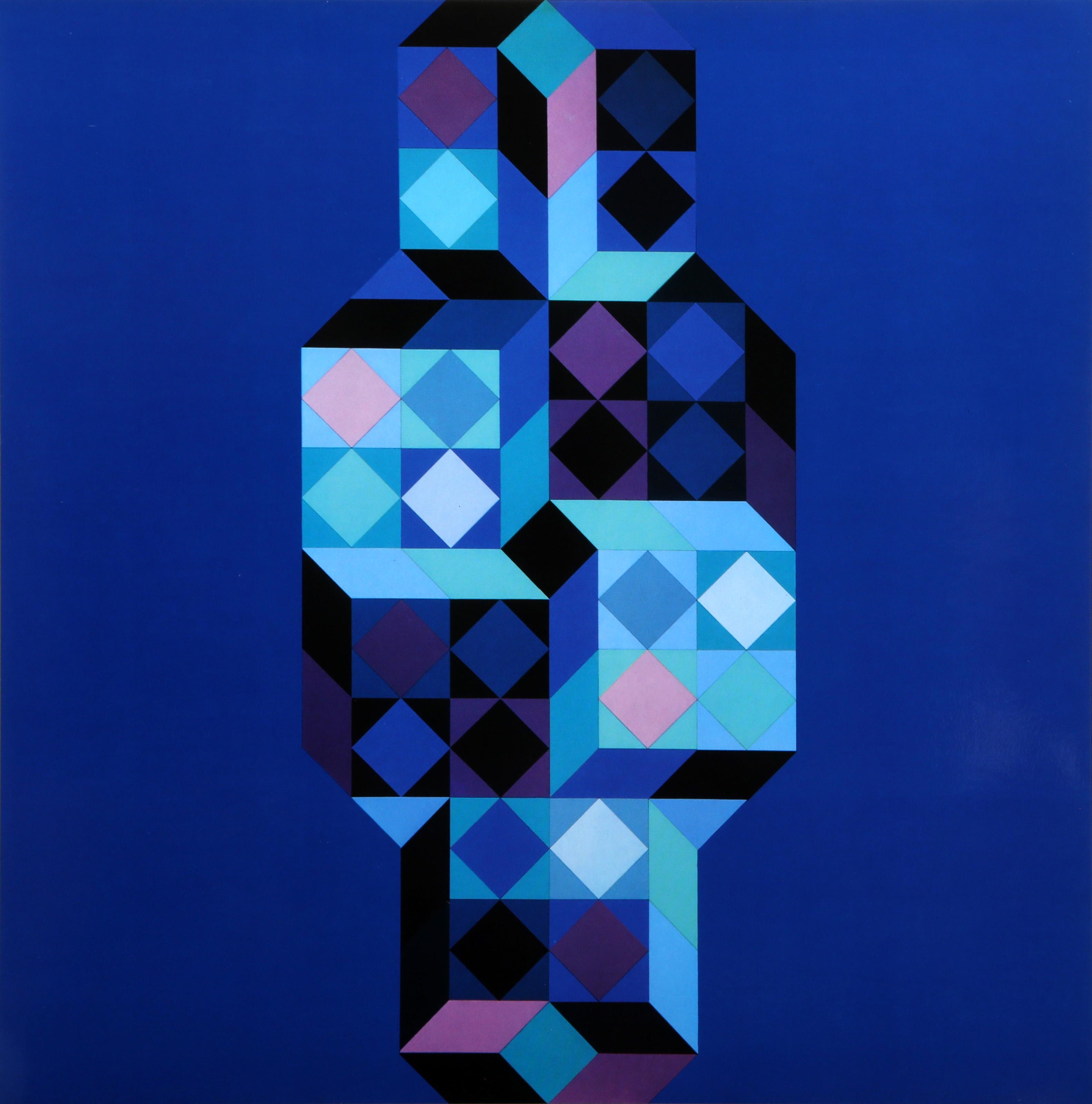 Victor Vasarely | Homage Of The Hexagon (1971) | MutualArt