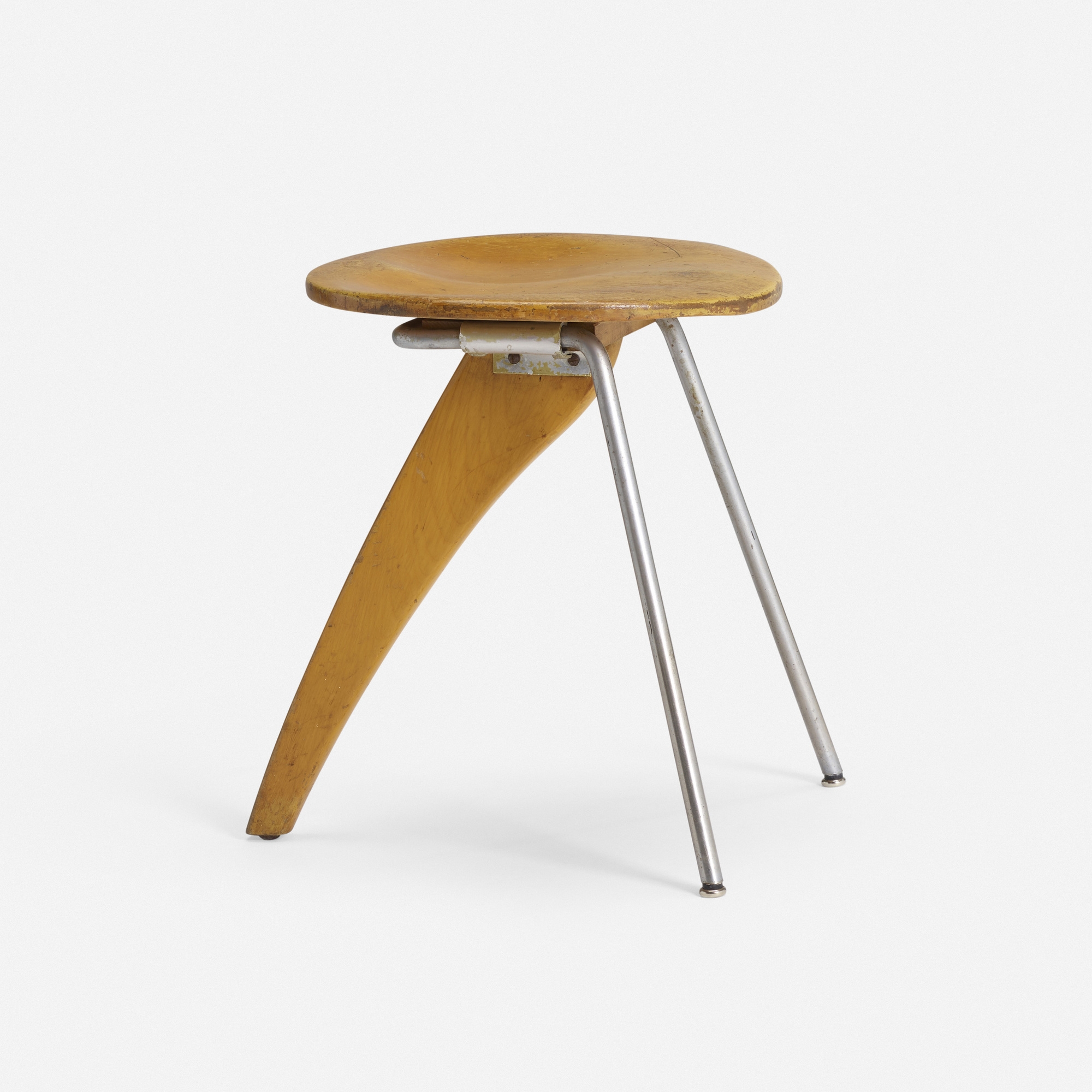 Isamu Noguchi | Rudder stool, model IN-22 (1944) | MutualArt